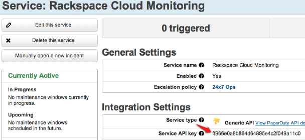 How to Integrate RackSpace Cloud Monitoring | PagerDuty