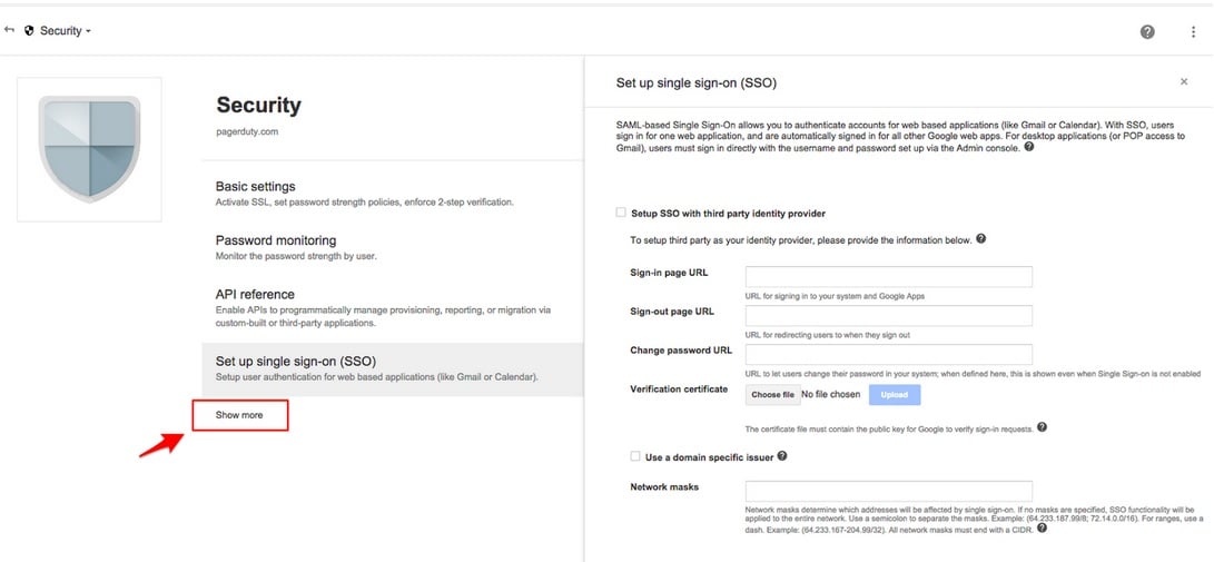 Google SSO Integration Guide - PagerDuty