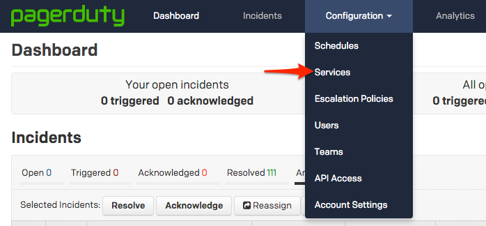 Cloud Insights Integration Guide - PagerDuty