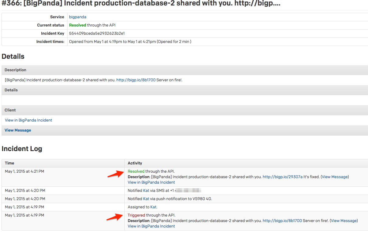 BigPanda Integration Guide - PagerDuty
