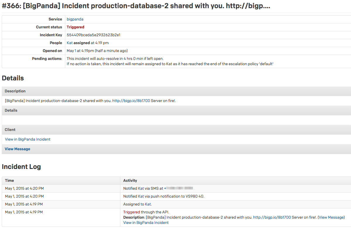 BigPanda Integration Guide - PagerDuty