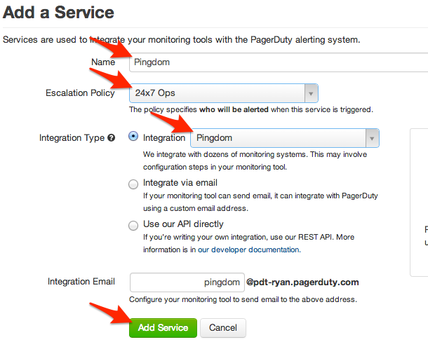 Pingdom Integration Guide - PagerDuty