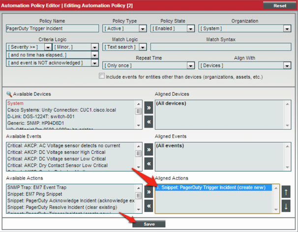ScienceLogic Integration Guide - PagerDuty
