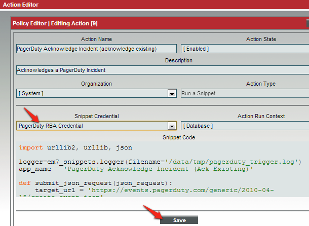 ScienceLogic Integration Guide - PagerDuty