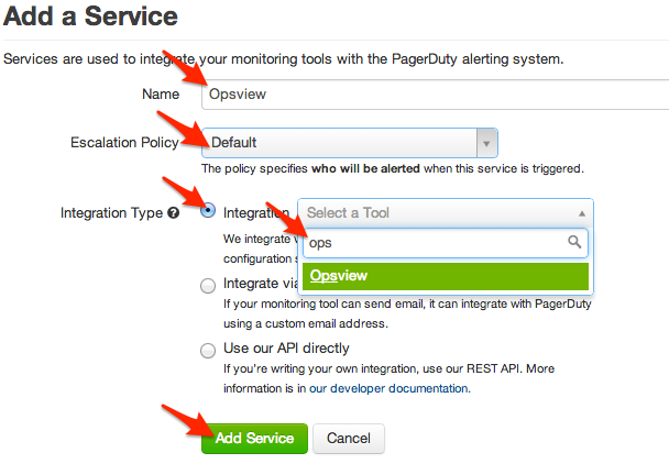 Opsview Integration Guide - PagerDuty